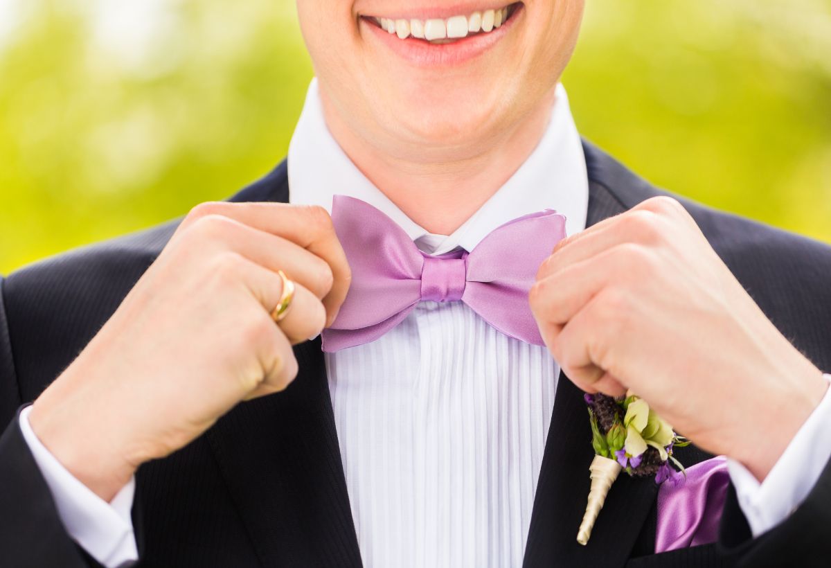 Cravatte e papillon personalizzati per il tuo matrimonio - Seterie Mosconi